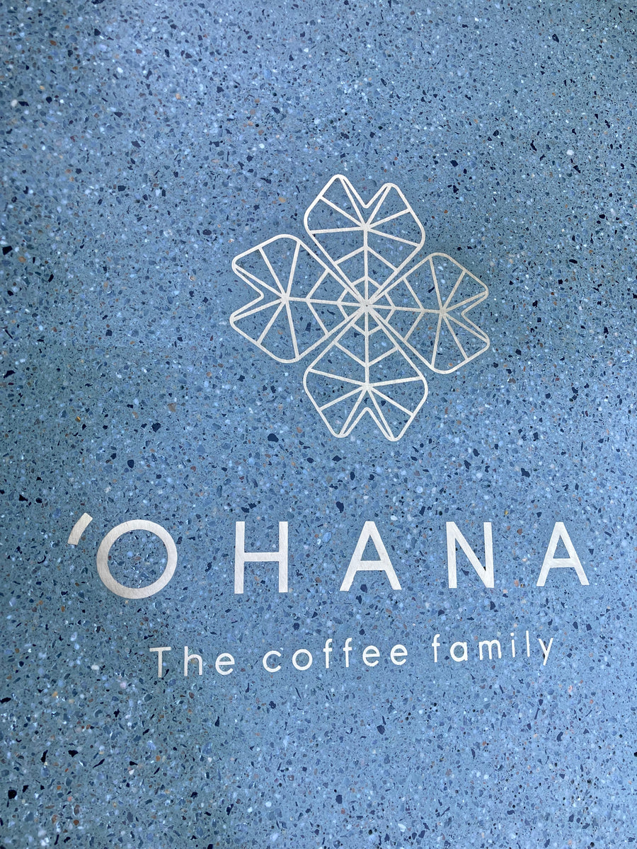 Terrazzo pult az Ohana kávézóba – mohadesign